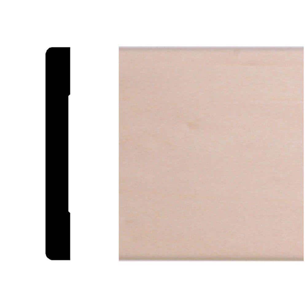 HOUSE OF FARA 11/32 in. x 3 in. x 86 in. Hardwood Mullion Casing Wood ...