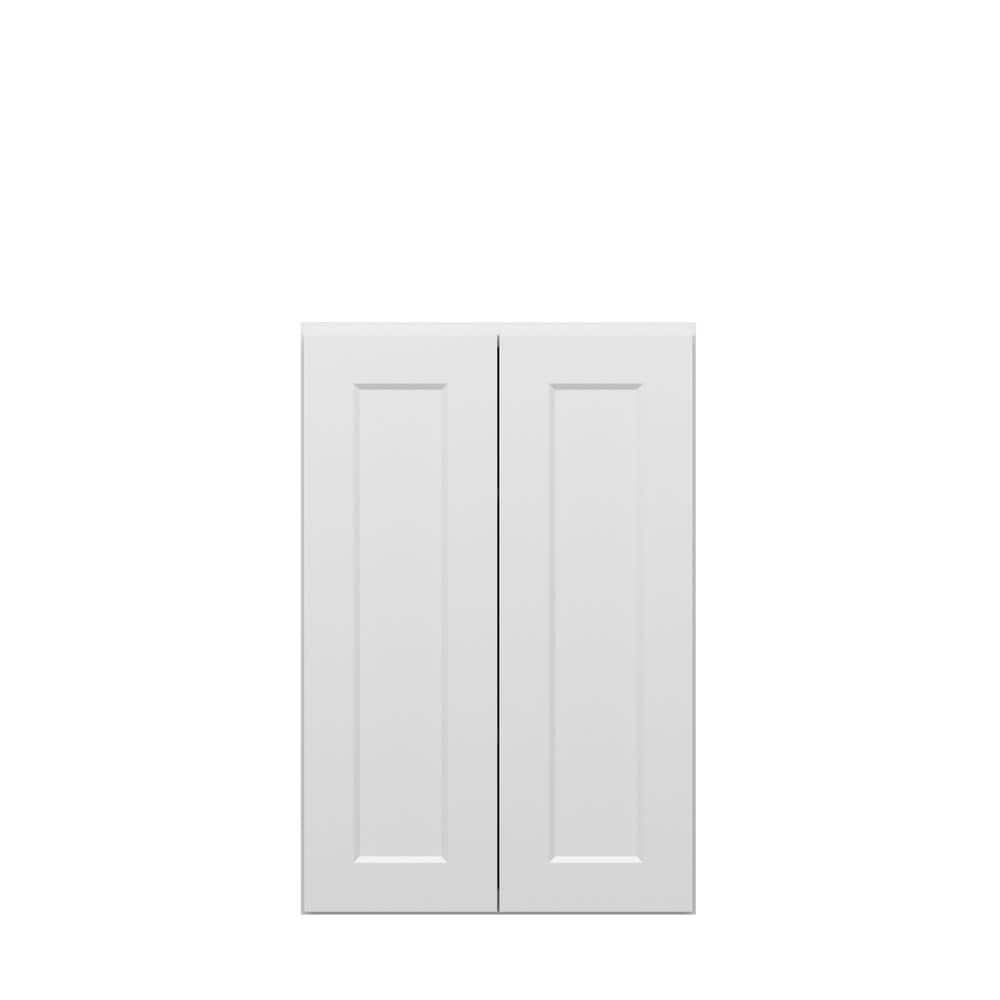 Norfolk Assembled 24 in. W x 36 in. H x 12 in. D Plywood Wall Cabinet ...