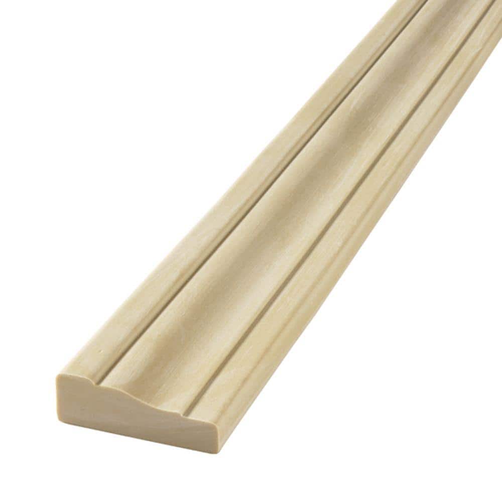 Flex Trim HD 356 11/16 in. x 2-1/4 in. x 96 in. Polyurethane 4/0 Flexi ...