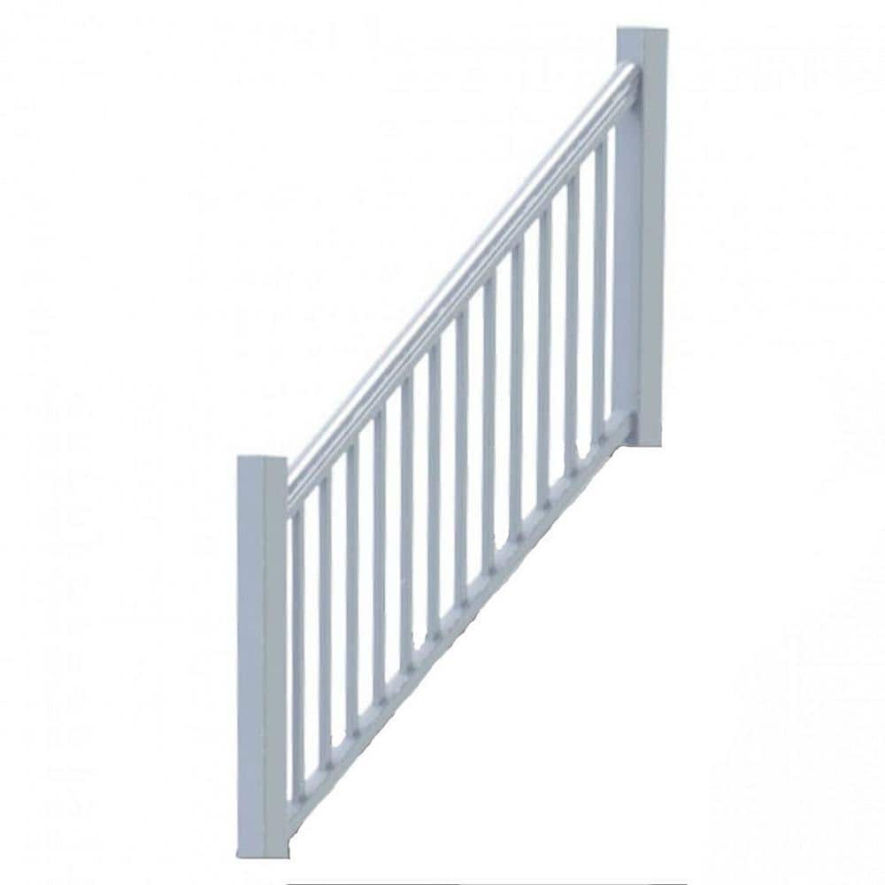 RDI Original Rail Vinyl 8 ft. x 36 in. 32°-38° Stair Rail Kit Includin ...