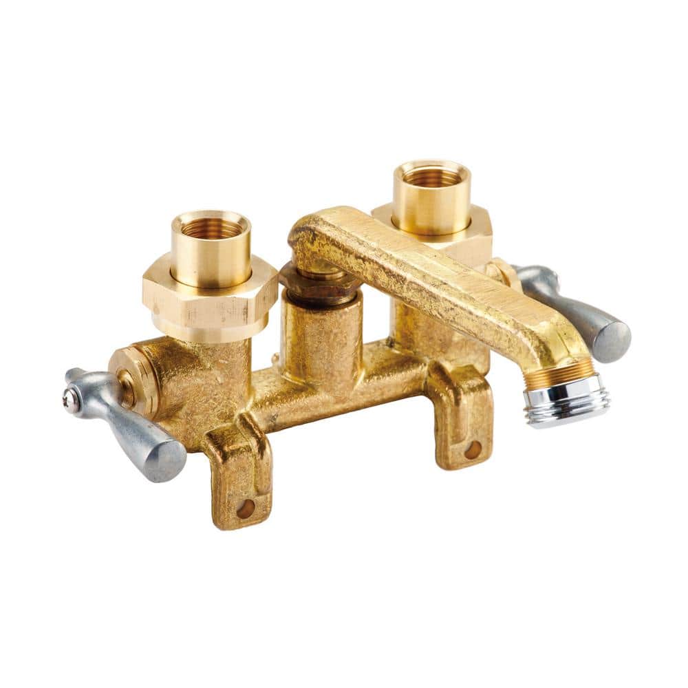 Gerber Gerber Classics 2-Handle Laundry Utility Faucet in Rough Brass ...