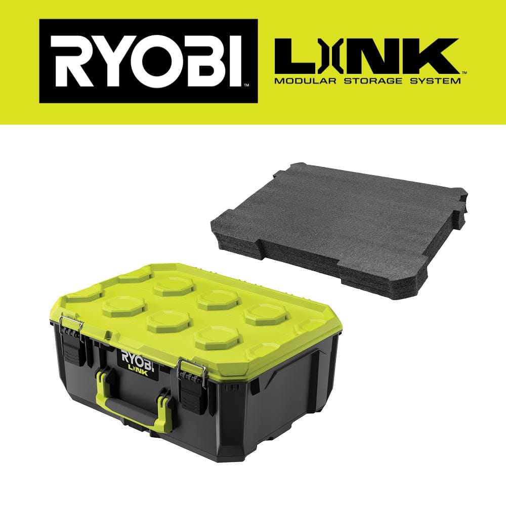 RYOBI LINK Medium Tool Box and Tool Box Foam Insert – Super Arbor