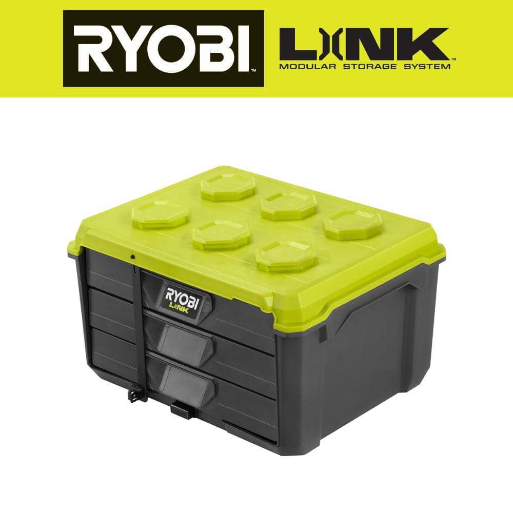 RYOBI LINK 20 in. 3-Drawer Modular Hand Tool Box – Super Arbor