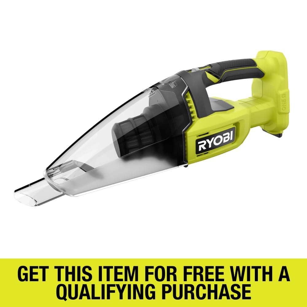 RYOBI ONE+ 18V Cordless Multi-Surface Handheld Vacuum (Tool Only ...
