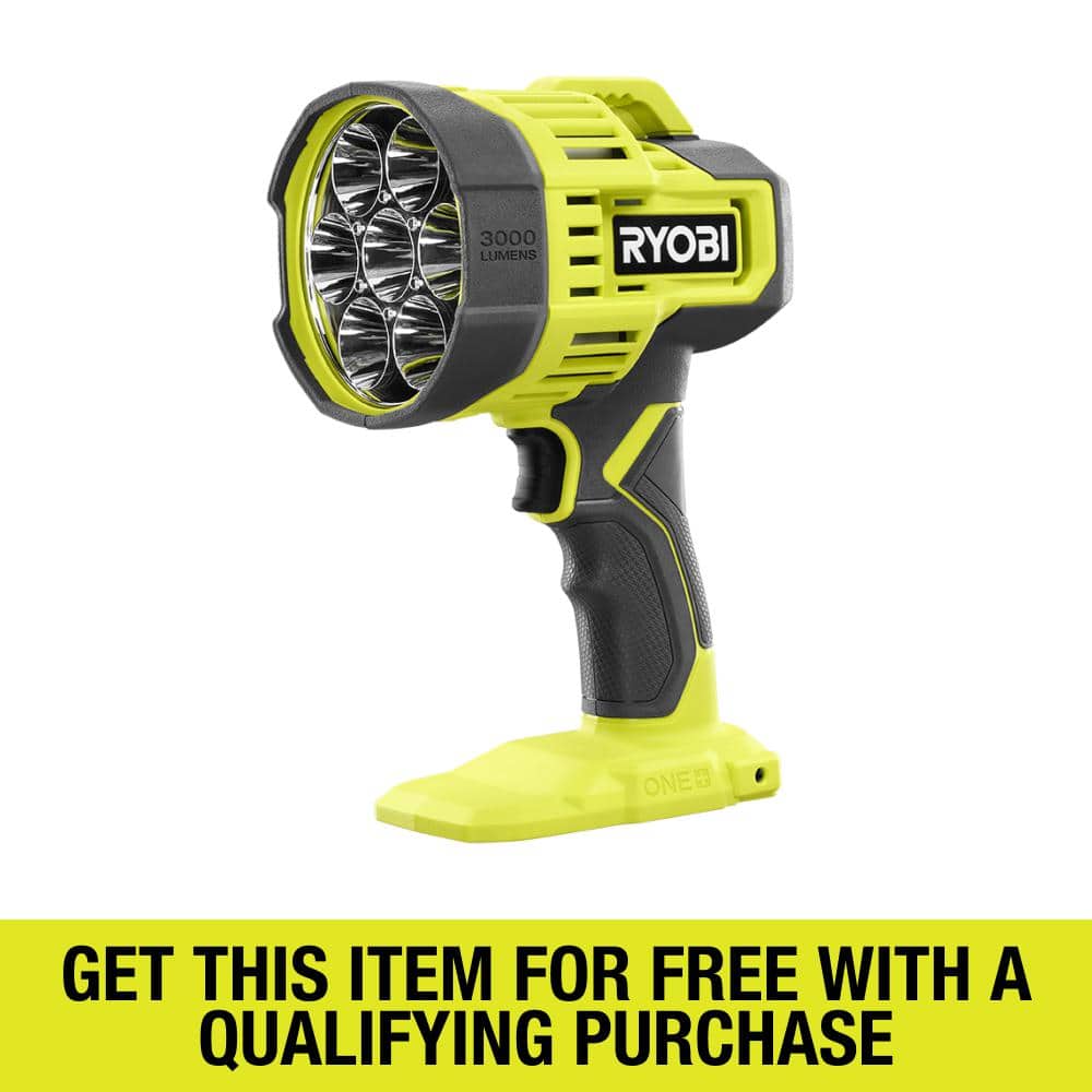 RYOBI ONE+ 18V Cordless LED Spotlight (Tool Only) – Super Arbor