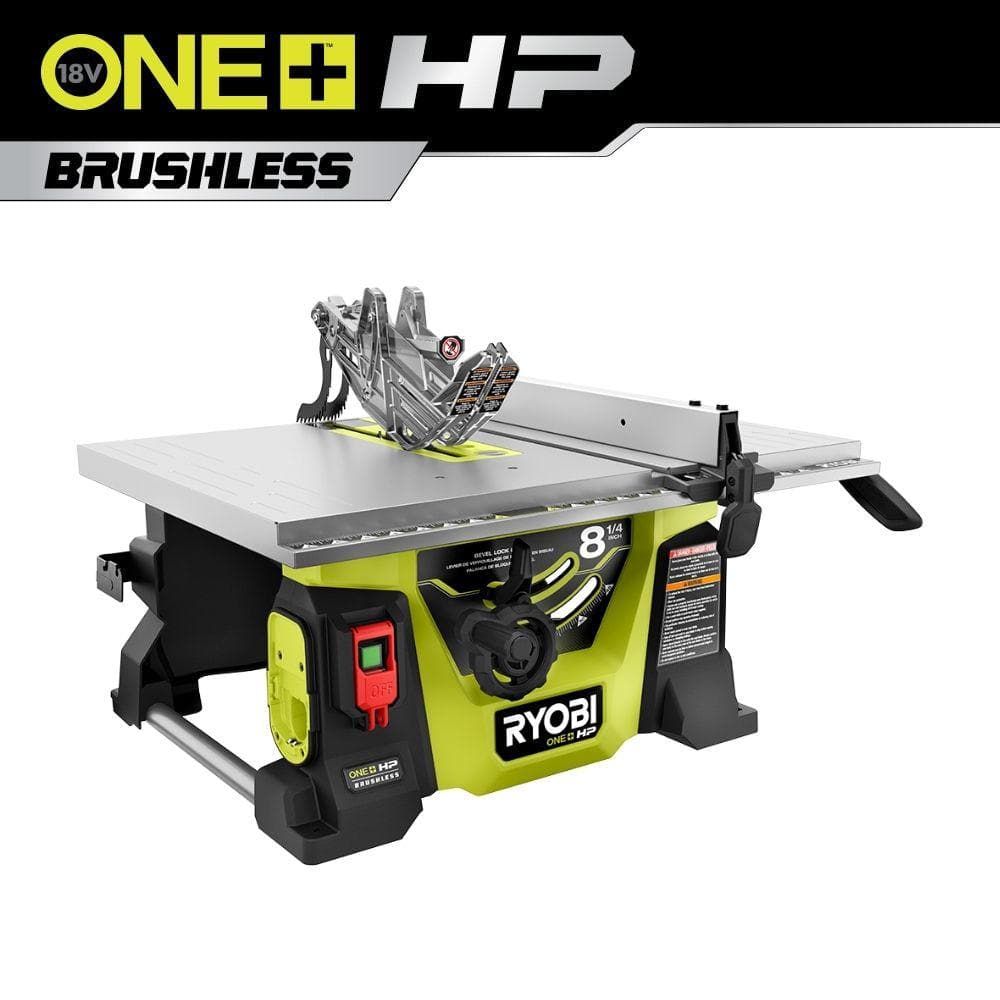 RYOBI ONE+ HP 18V Brushless Cordless 8-1/4 in. Compact Portable Jobsit ...