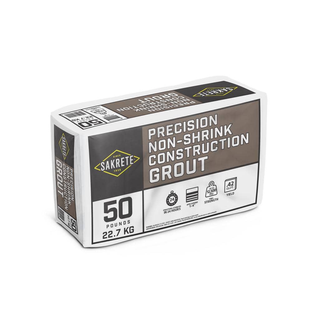 SAKRETE 50 lb. Non-Shrink Precision Grout – Super Arbor