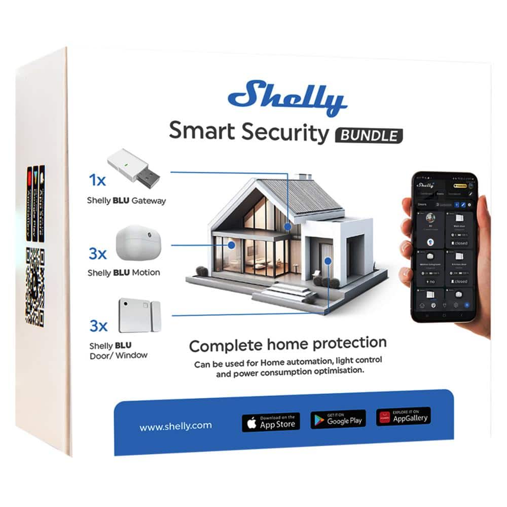 Shelly Smart Security Bundle, Bluetooth Devices, Home Automation, Cust ...