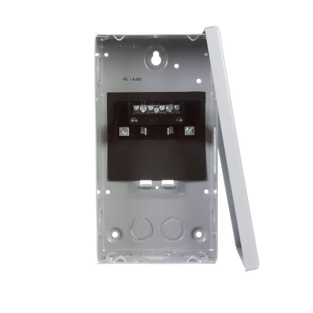 Siemens EQ 60 Amp 2-Space 4-Circuit Main Lug Surface Mount Load Center ...