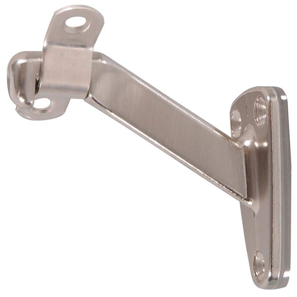 Satin Nickel Heavy Duty Handrail Bracket (5-Pack) – Super Arbor