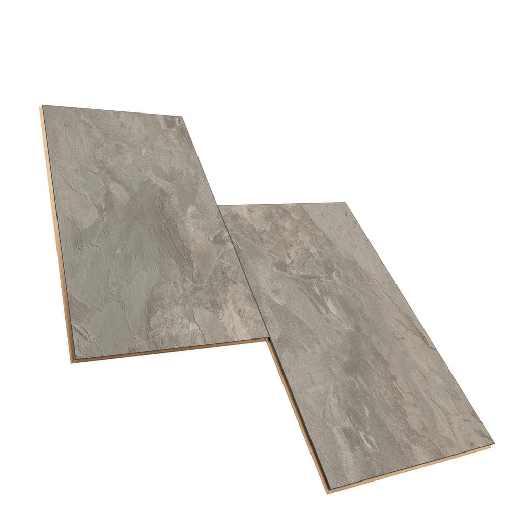 Krono Original Silverado Slate 8mm T x 12.99 in. W Water Resistant Lam ...