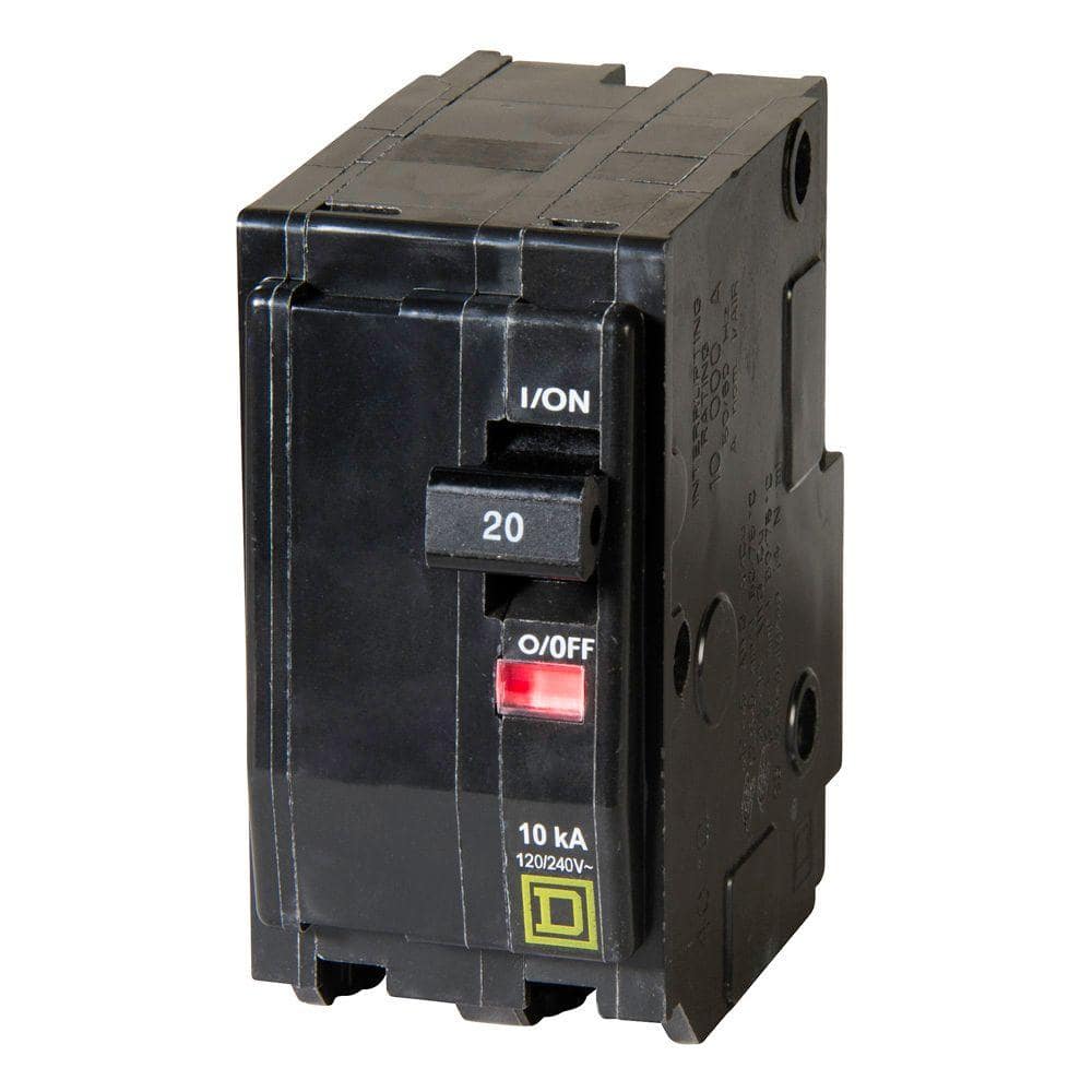 Square D QO 20 Amp 2-Pole Circuit Breaker (6-pack) – Super Arbor