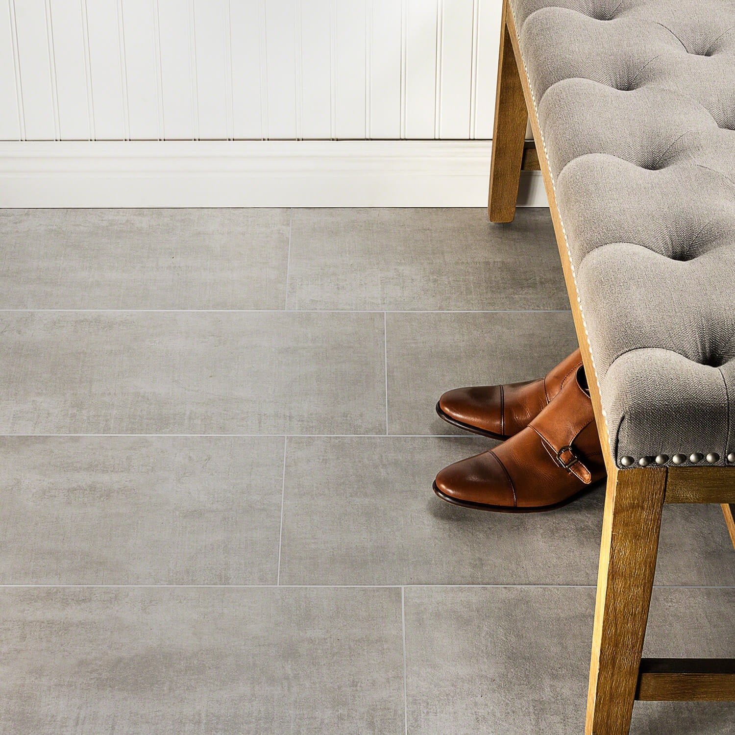 Tilebar Basic Cement Silver 12x24 Matte Porcelain Tile – Super Arbor