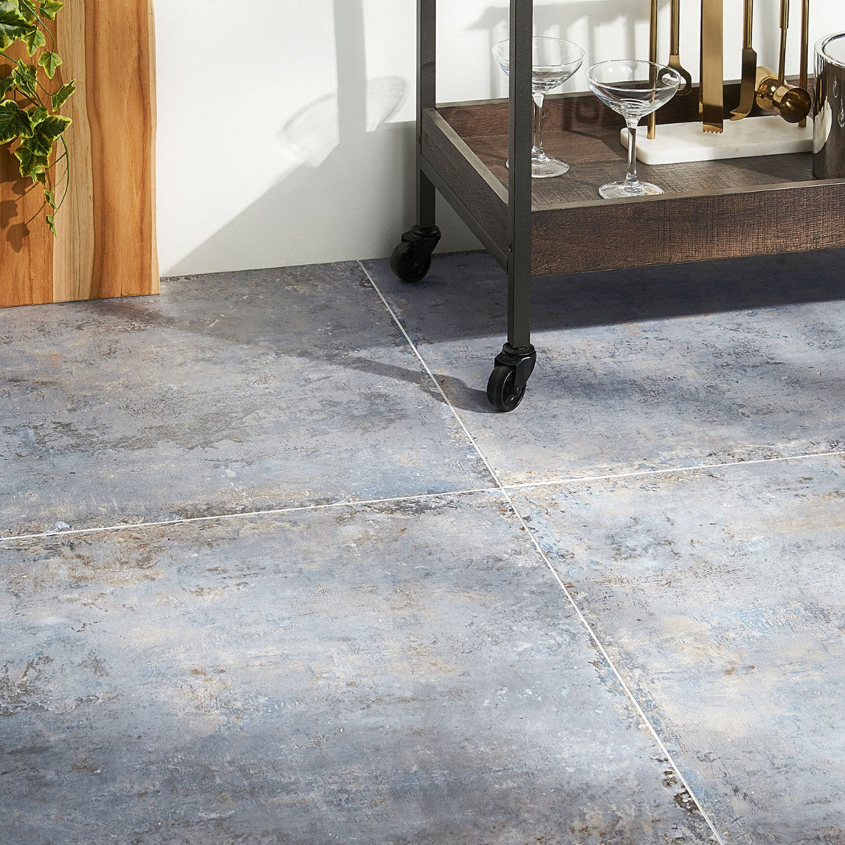 Lux Tile Portrait Ocean Blue 24x48 Matte Porcelain Tile – Super Arbor