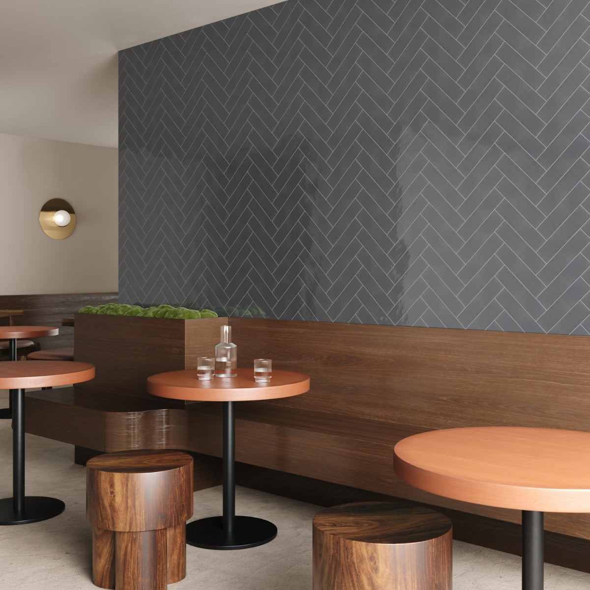 Manchester Charcoal Gray 3x12 Glossy Ceramic Subway Tile – Super Arbor
