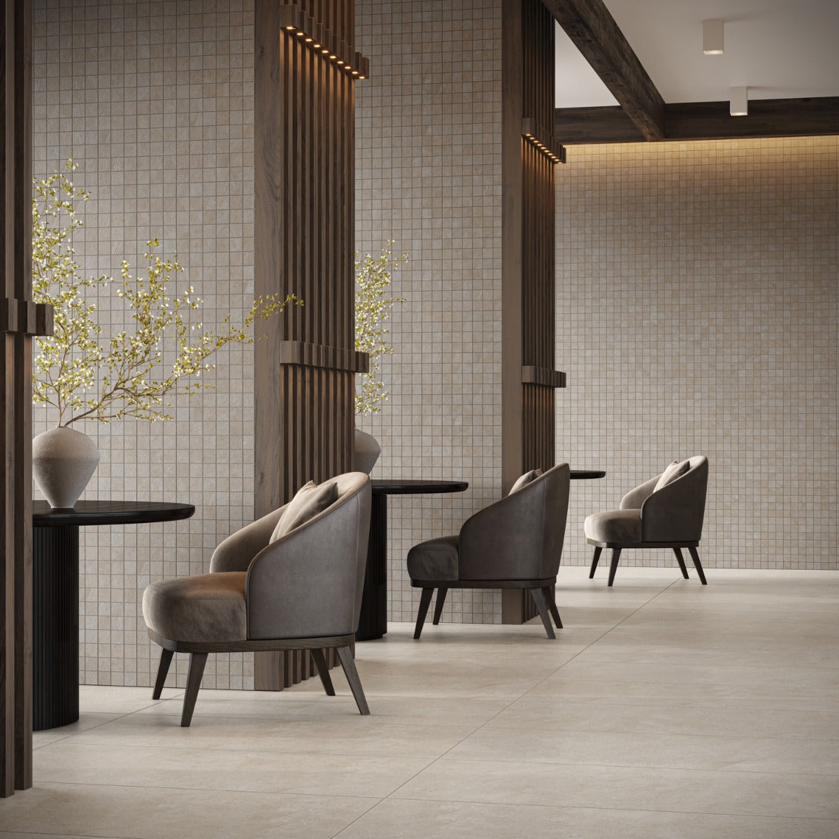 Era Crema Beige 24x48 Matte Porcelain Tile - Limestone Look – Super Arbor