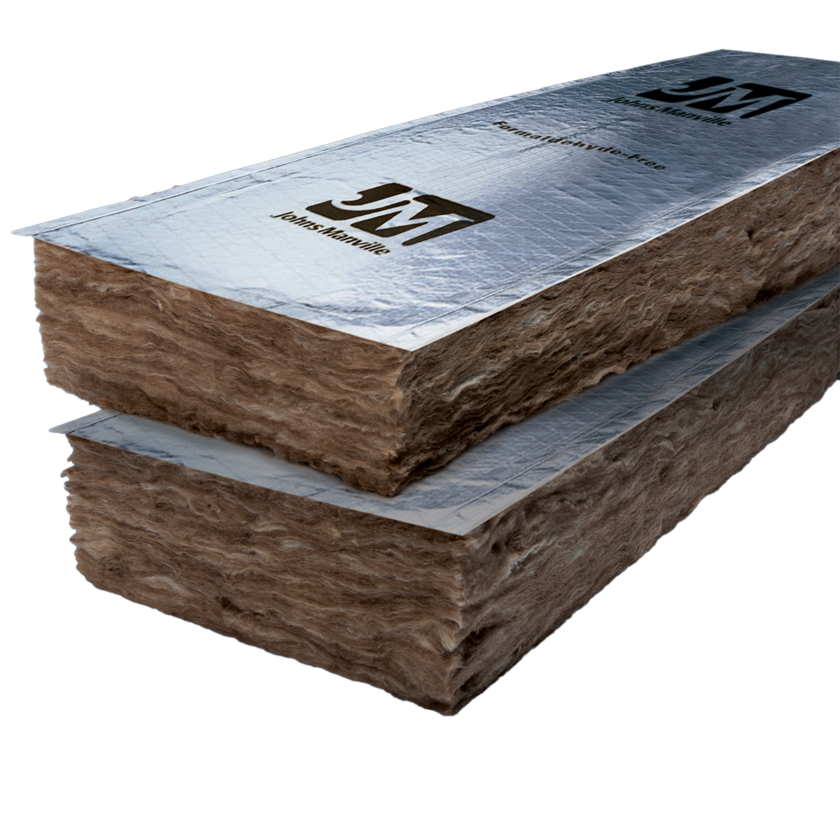 JM (Johns Manville) R-19 FSK Faced Fiberglass Batt Insulation, 16 in x ...