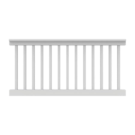 Veranda T-Rail 8 ft. x 36 in. (Actual Size: 91-3/4 L x 33-3/8 in. H) V ...