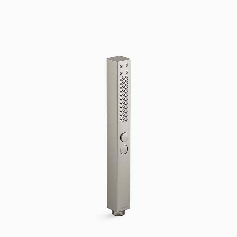 KOHLER Shift Plus 2-Spray Patterns 1.13 in. Wall Mount Handheld Shower ...