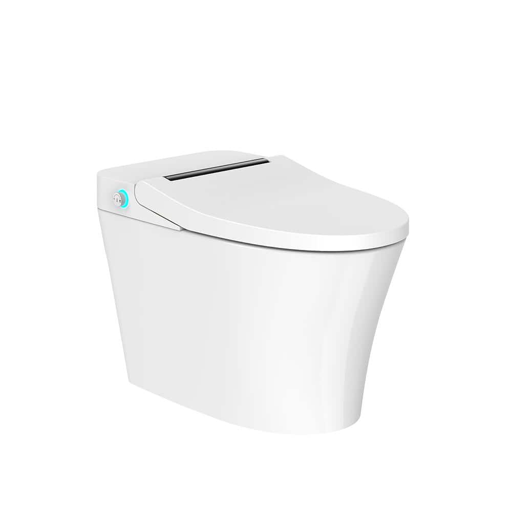 CASAINC Elongated Smart Toilet Bidet with Multi Washing and UV Sterili ...