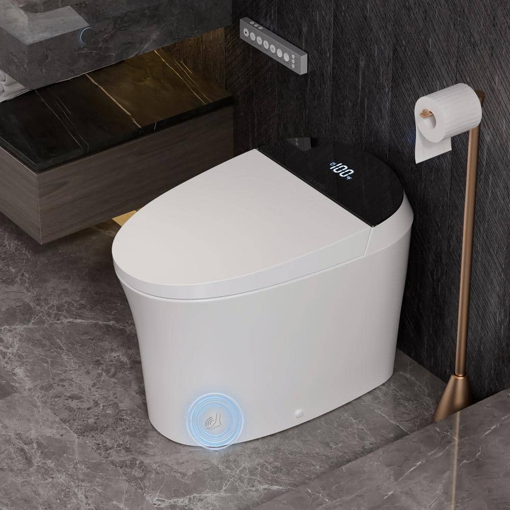 Casta Diva Smart Bidet Toilet with Auto Dual Flush & Night Light ...