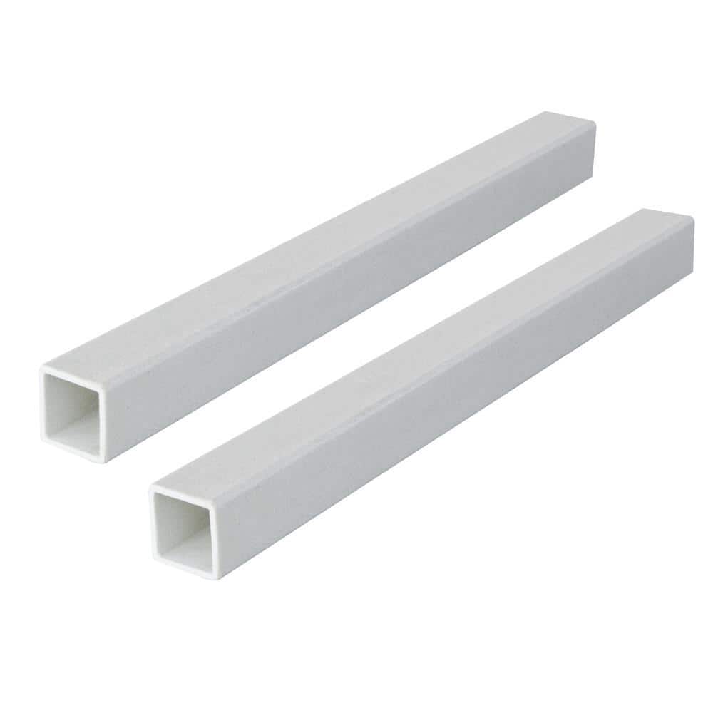 24 in. x 2 in. x 1/5 in. FRP Composite Square Tube Fence Post – Super Arbor