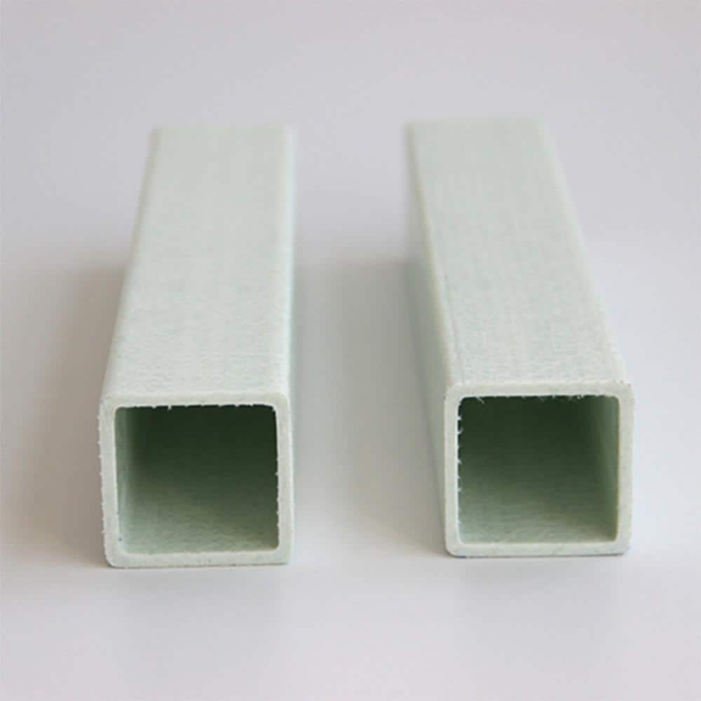 48 in. x 2 in. x 1/5 in. FRP Square Tube Fence Post, (2 pack) – Super Arbor