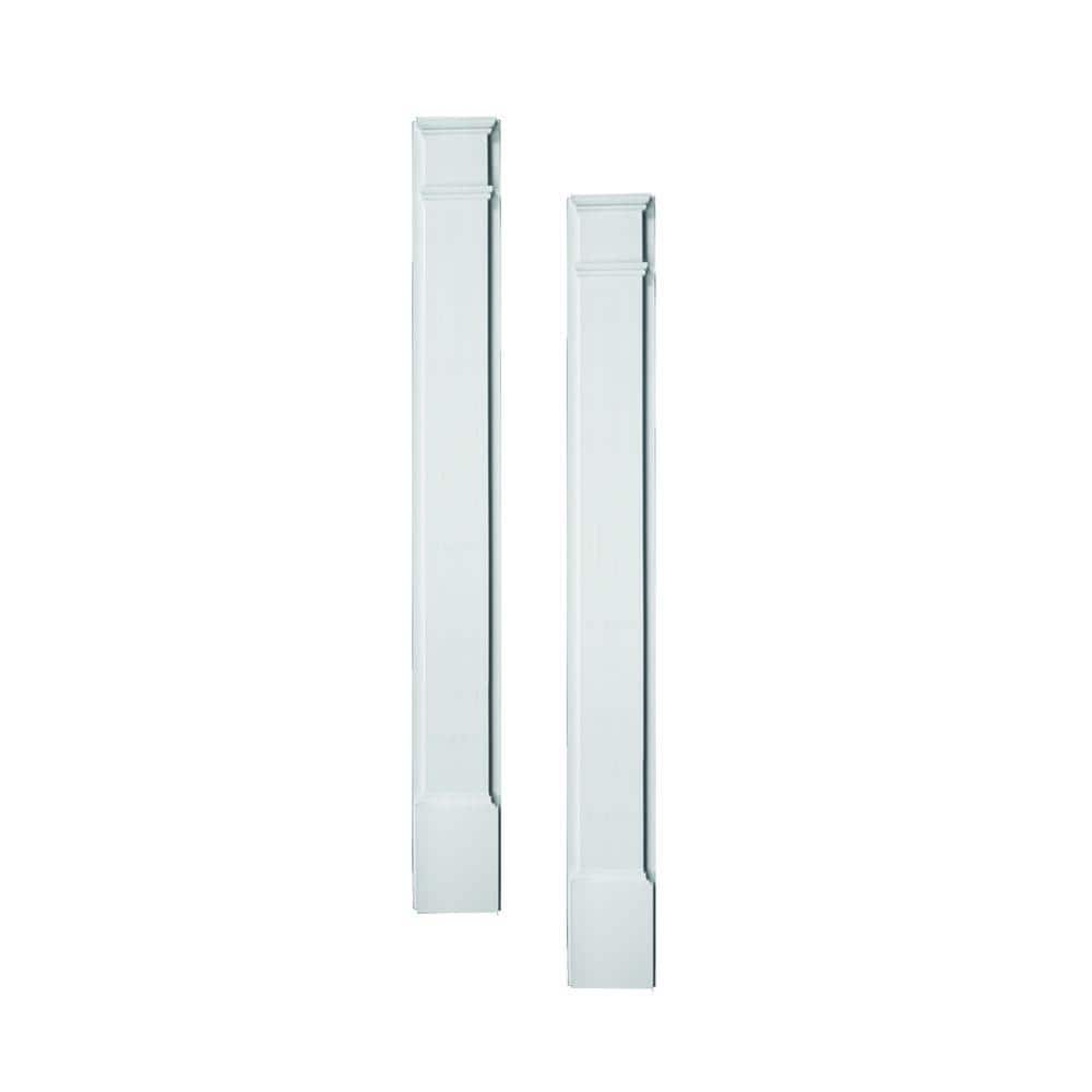 Fypon 1 - 5/8 in. x 5-1/4 in. x 90 in. Primed Polyurethane Pilaster Pl ...