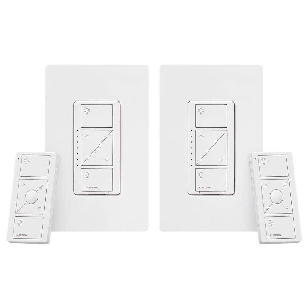 Lutron Caseta Smart Dimmer Switch and Remote Kit for Wall and Ceiling ...