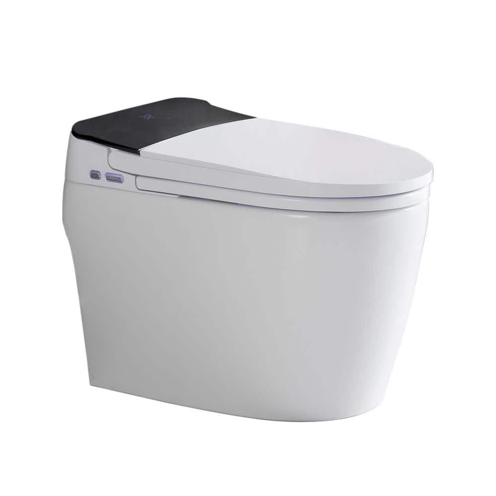 Nivencai Smart Elongated Bidet Toilet - Heated Seat & Self-Cleaning ...