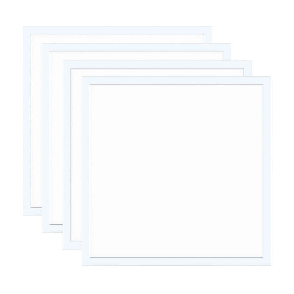 LEDone 2 ft. x 2 ft. 3750 Lumens PMMA Lens Integrated LED Panel Light ...