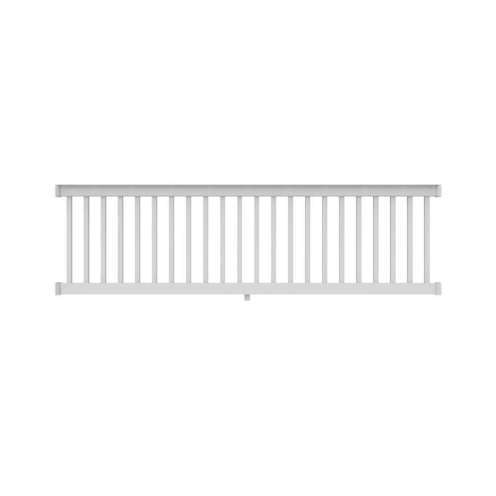 RDI Finyl Line 10 ft. x 36 in. H - Deck Top Level Rail Kit in White ...