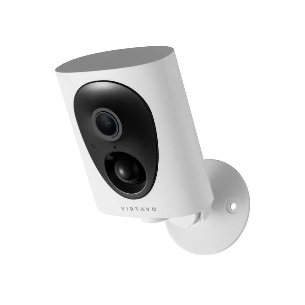 virtavo Pro Wi-Fi 1080p Indoor/Outdoor Wire-free Home Security Camera ...