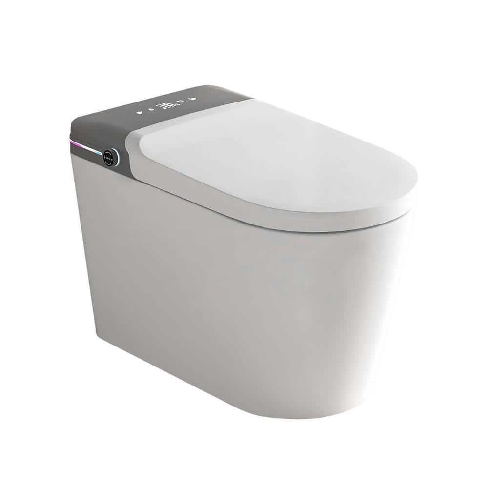 WELLFOR Elongated Smart Bidet Toilet with Automatic Features – Super Arbor