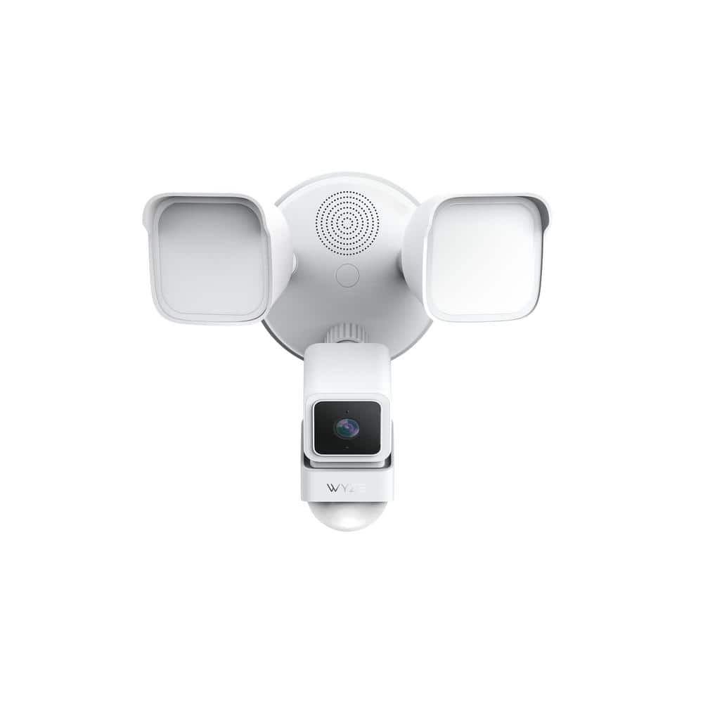 Wyze Wired Cameras Outdoor Wi-Fi Floodlight Home Security Camera ...