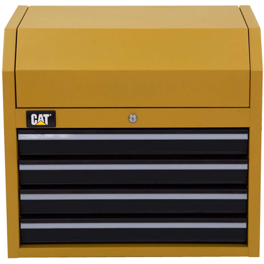 CAT 26 in. W x 18 in. D 4-Drawer Heavy Duty Top Tool Chest with Power ...