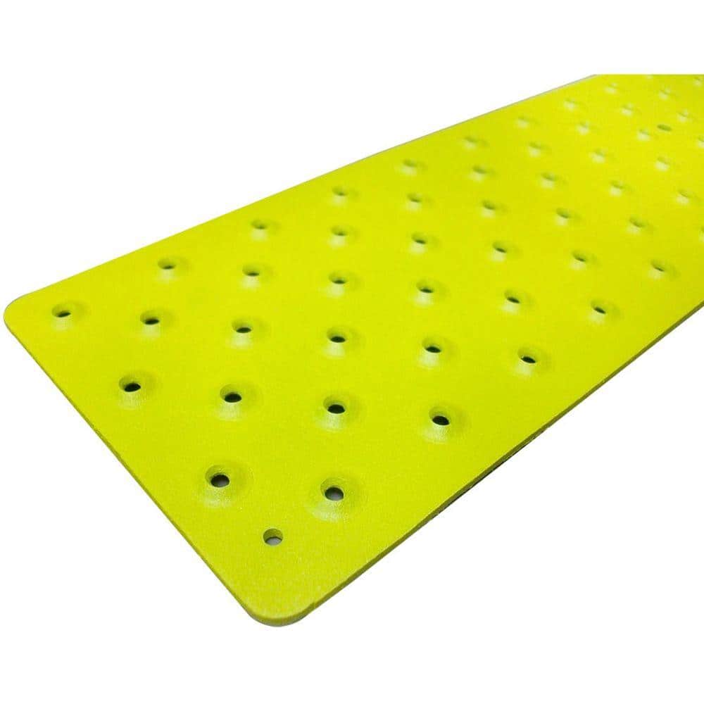 Handi Treads 3.75 in. x 30 in. Non-Slip Aluminum Tread, Yellow – Super ...
