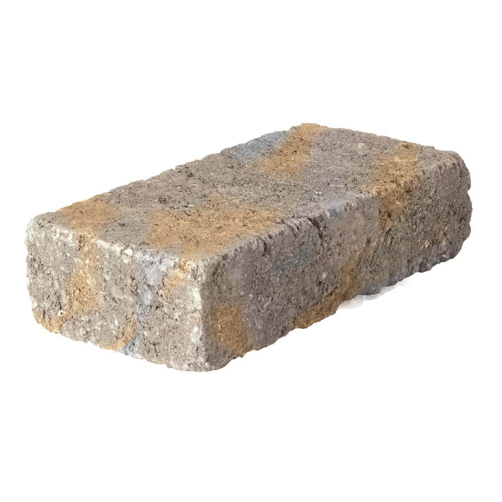 Pavestone RumbleStone Mini 7 in. x 3.5 in. x 1.75 in. Yukon Concrete P ...