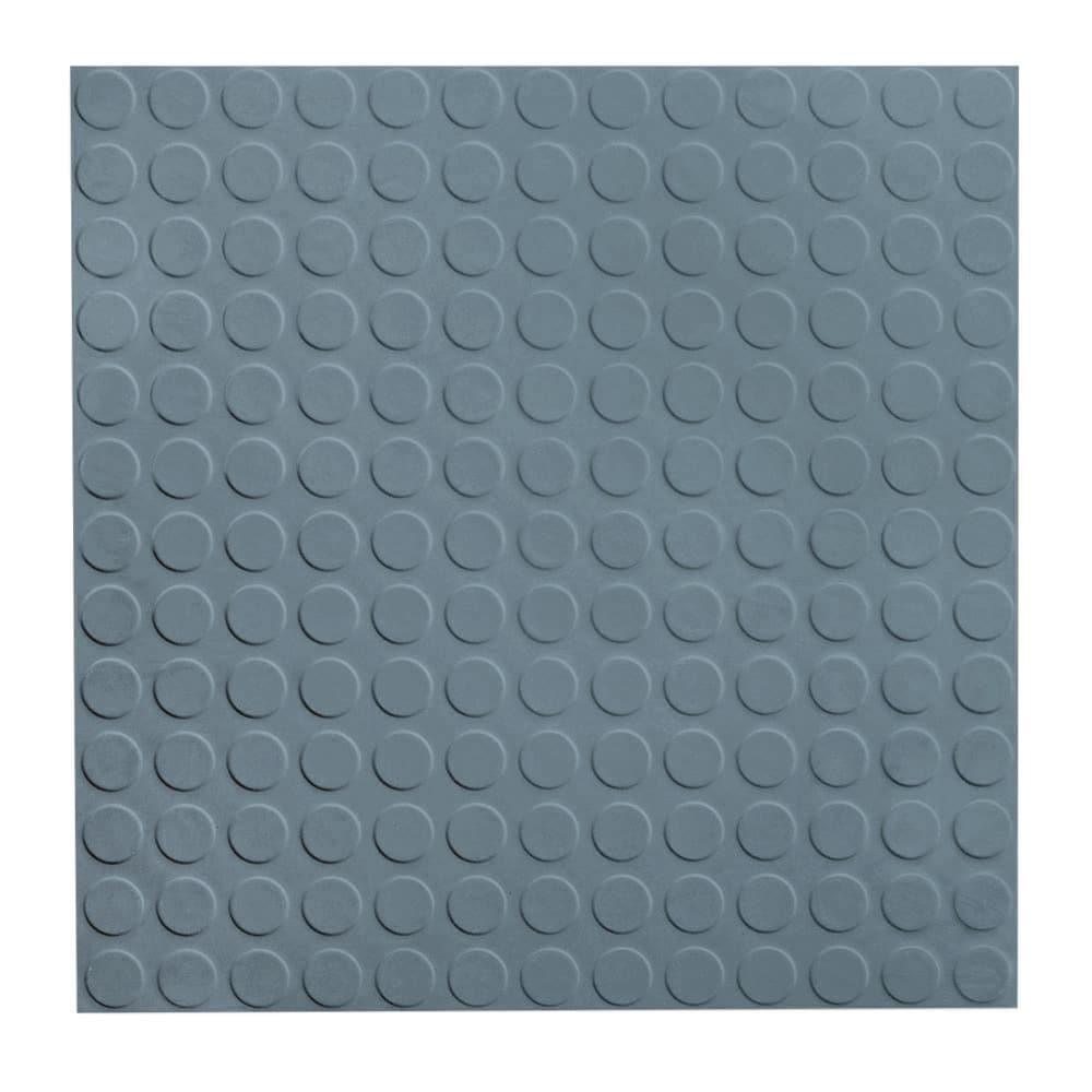 Flexco RGT Rubber Floor Tile Blue Shadow 18-in x 18-in Water Resistant ...