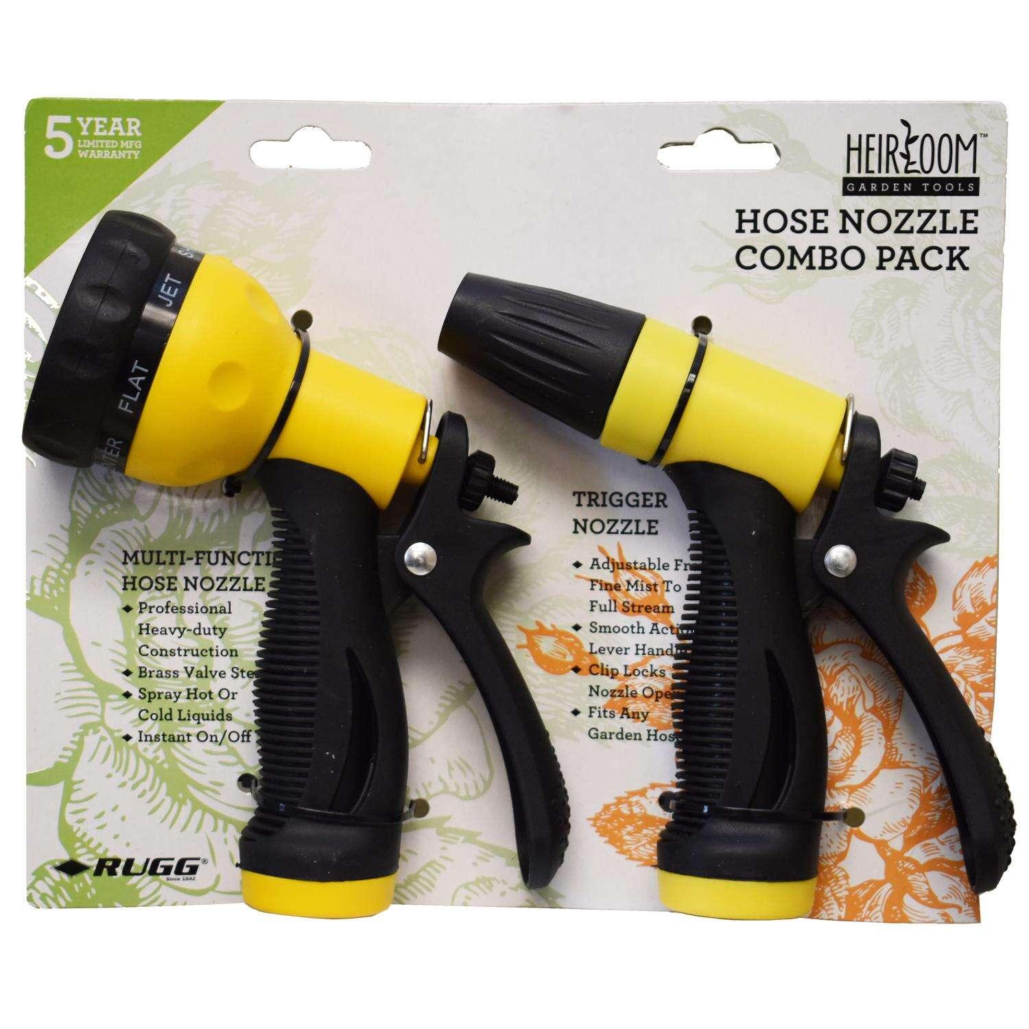 Rugg Greenfield Plastic Hose Nozzle Set – Super Arbor