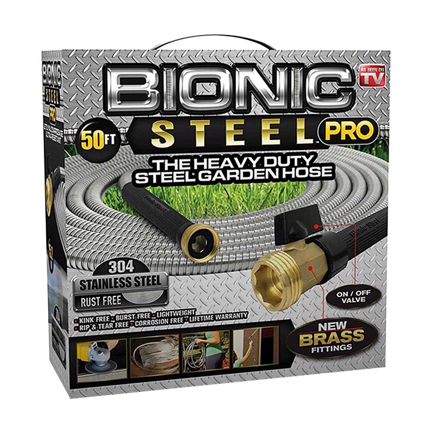 Bionic Steel Pro 5/8 in. D X 50 ft. L Heavy Duty Commercial Grade Gard ...