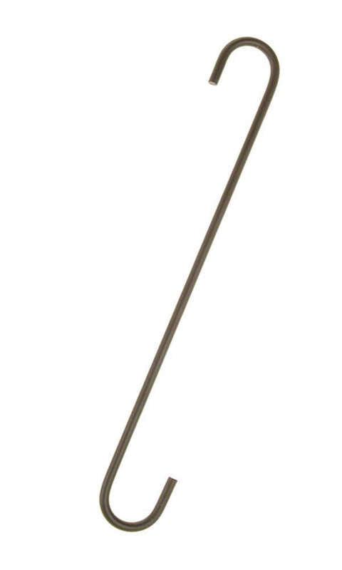 Panacea Black Steel 12 in. H S-Hook Extender Hook 1 pk – Super Arbor