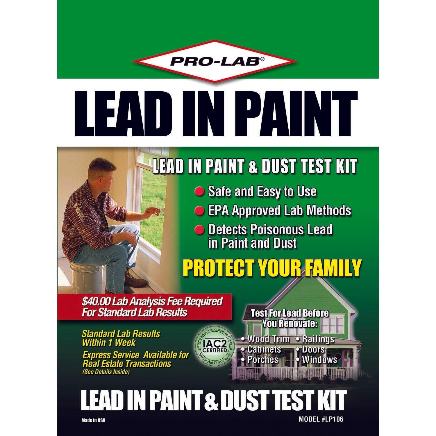 Pro-Lab Lead in Paint & Dust Test Kit 1 pk – Super Arbor