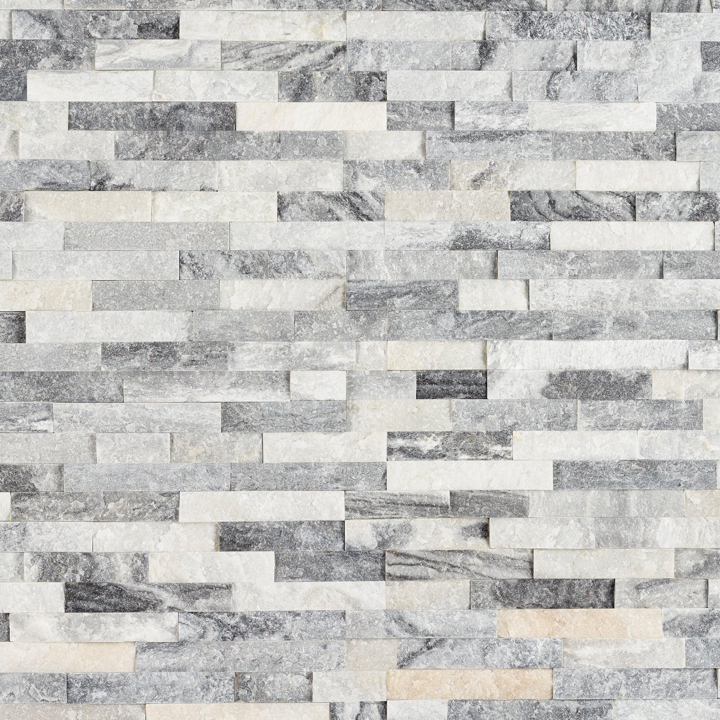 Harbor Gray Splitface Quartzite Panel – Super Arbor