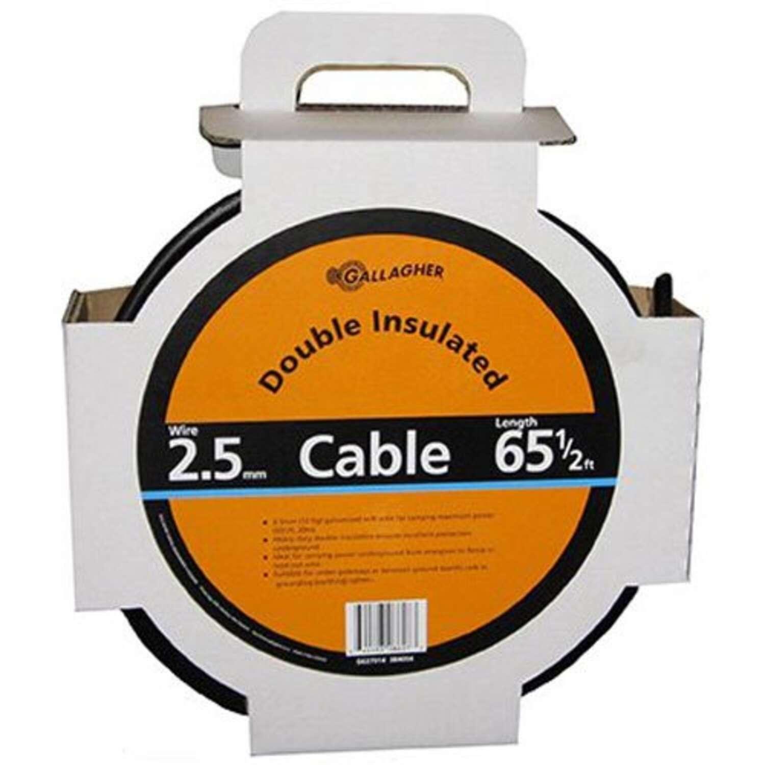 Gallagher Double Insulated Underground Cable Black – Super Arbor