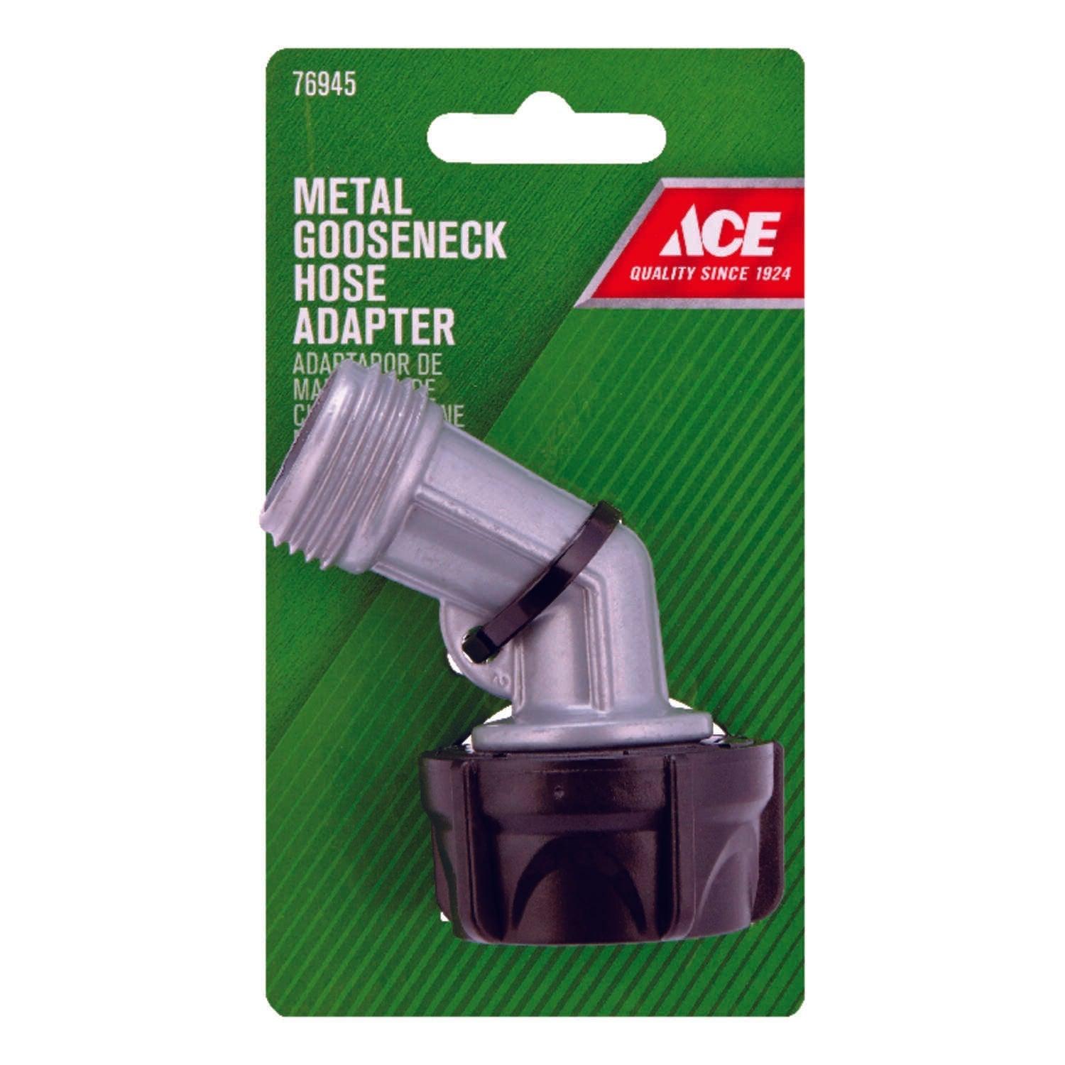 Ace Zinc Threaded Male Gooseneck Hose Adapter – Super Arbor