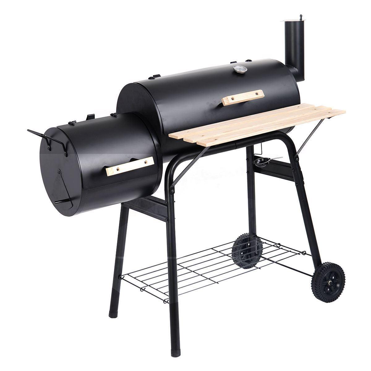 Outdoor BBQ Grill Charcoal Barbecue Pit Cooker Smoker – Super Arbor