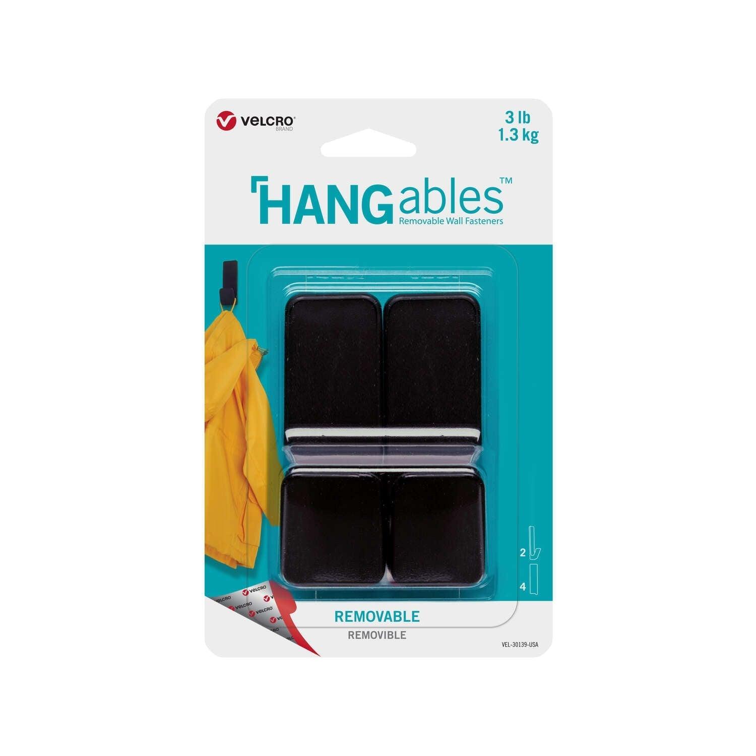 Velcro Brand HANGables Medium Plastic Removable Fasteners 2 pk – Super ...