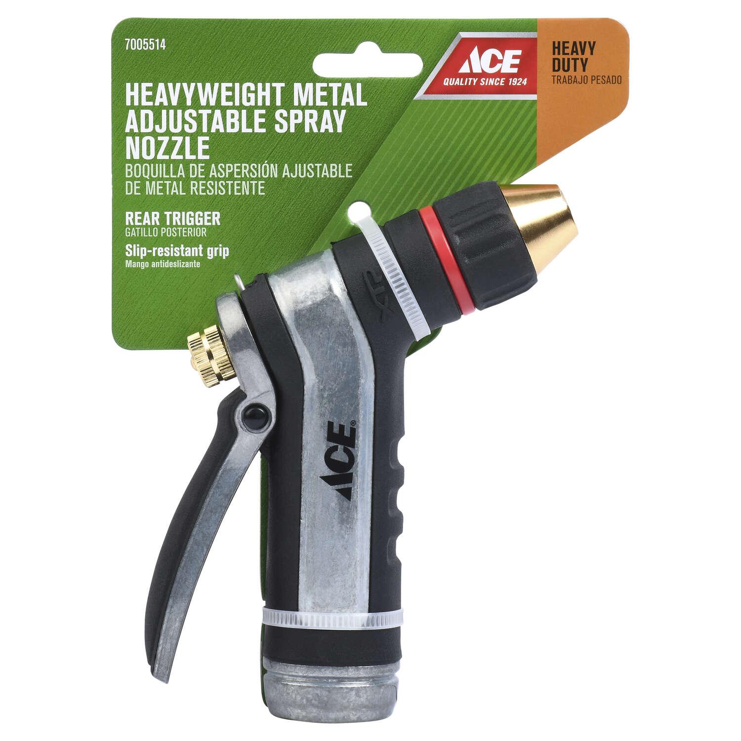 Ace Adjustable Adjustable Metal Heavy-Duty Hose Nozzle – Super Arbor