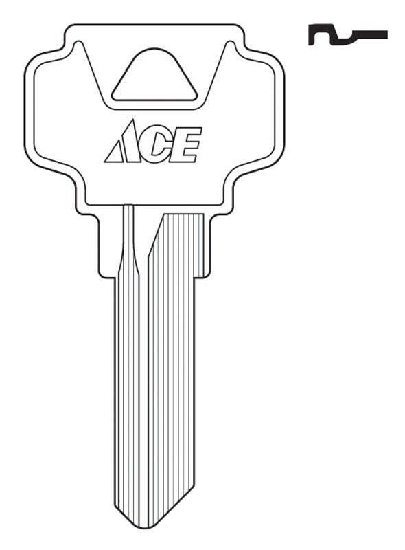 Ace House/Office Key Blank Single For Dexter Locks – Super Arbor